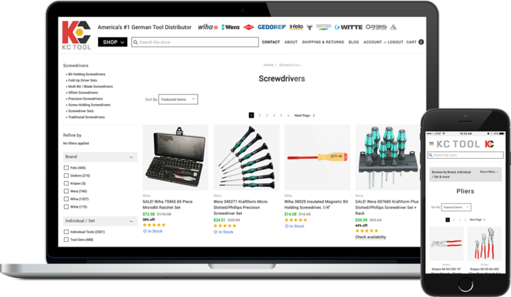 New KC Tool Website Launch! – German Tools | Knipex Tools | Wera Tools ...
