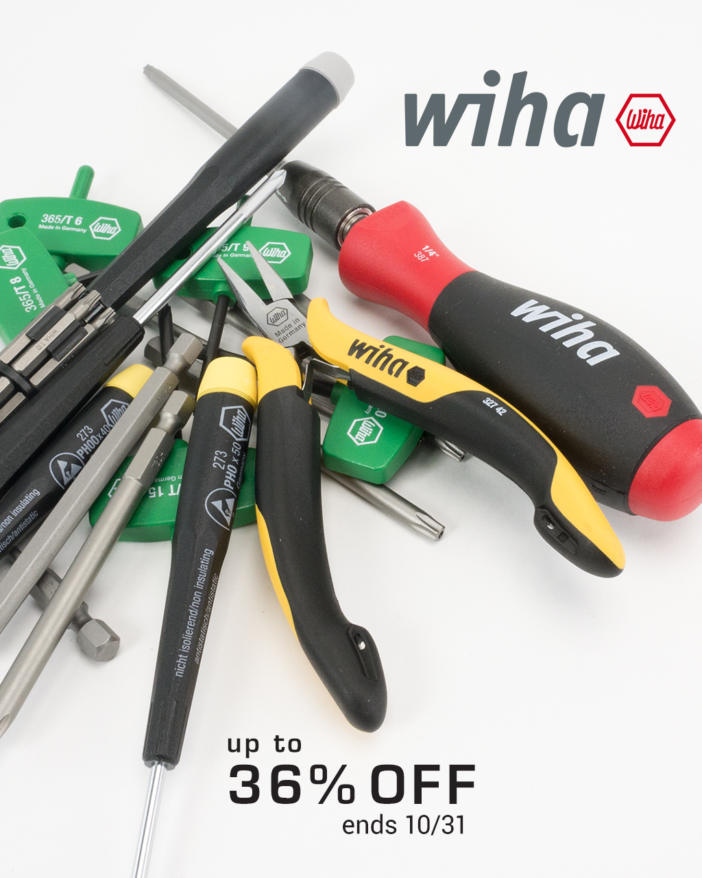 End Of Summer Sales From Wiha! – German Tools | Knipex Tools | Wera ...