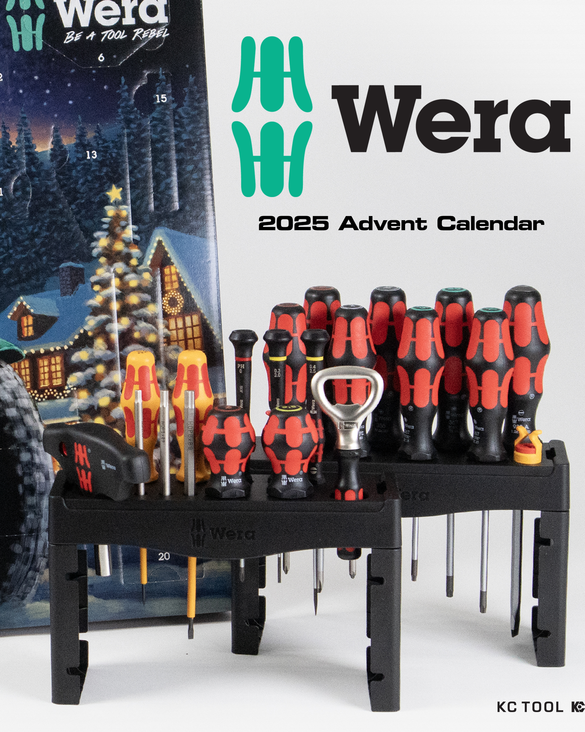 2025 Wera Advent Calendar – German Tools | Knipex Tools | Wera Tools ...